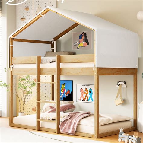 Bunk Bed With Tent Free Shipping Exclusive Furniture