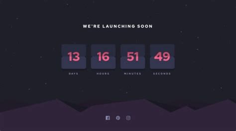 Frontend Mentor Countdown Timer Coding Challenge Solution