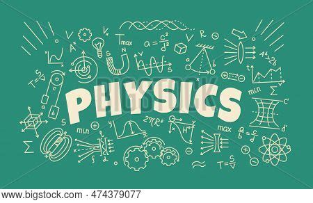 Physics Background Vector Photo Free Trial Bigstock