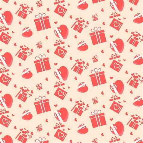 Premium Vector Valentines Day Pattern