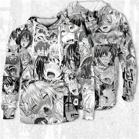Ahegao Trending Hoodie 3d Anime Girl Hoodie 3d