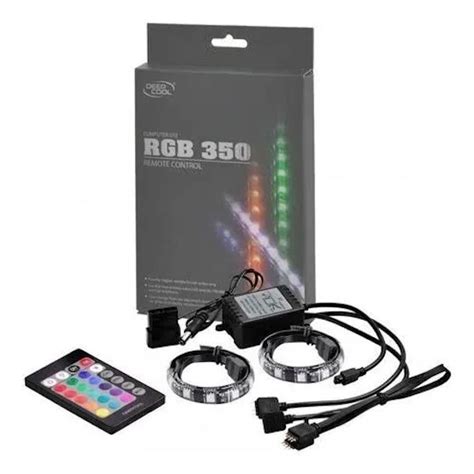 Deepcool Rgb Led 350 Strip Lighting Kit With Remote The Computer Guy