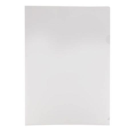 Treeline Secreterial Folder A PVC Clear Tool Home
