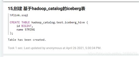 Iceberg整合hive（从hive读取iceberg表数据）实践02黄瓜炖啤酒鸭的博客 Csdn博客