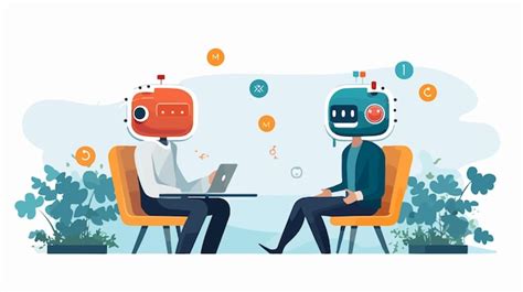 Modern Chat Bot Dialogue Window Form Design Premium Ai Generated Vector