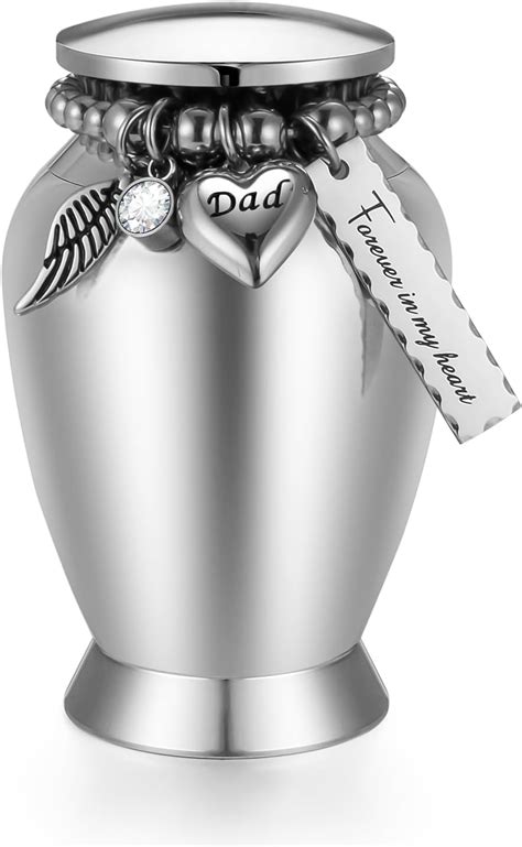 Small Urns For Dad 285 Inch Small Keepsake Urns With Cross