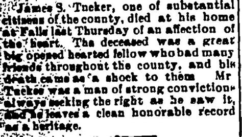 James Strother Tucker 1853 1915 Find A Grave Memorial