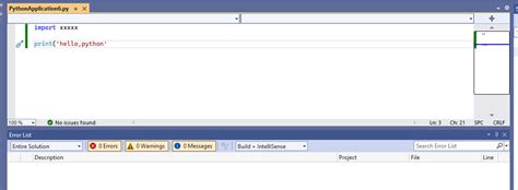 Error List Doesnt Display Errors Or Warnings · Issue 7051 · Microsoft