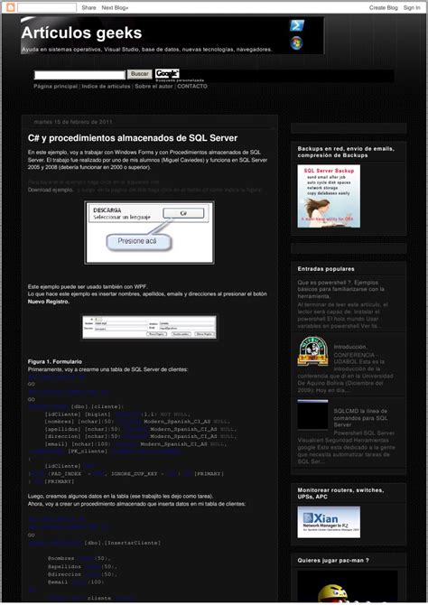 C Y Procedimientos Almacenados De Sql Server Pdf Servidor Sql De