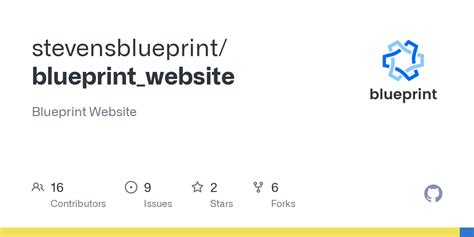 github stevensblueprint blueprint website blueprint website