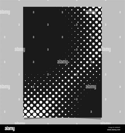 Halftone Dot Pattern Brochure Background Design Vector Graphic From