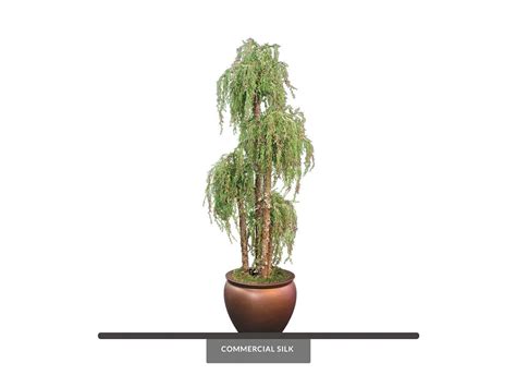 Weeping Cypress Tree Artificial Indoor Tree Commercial Silk