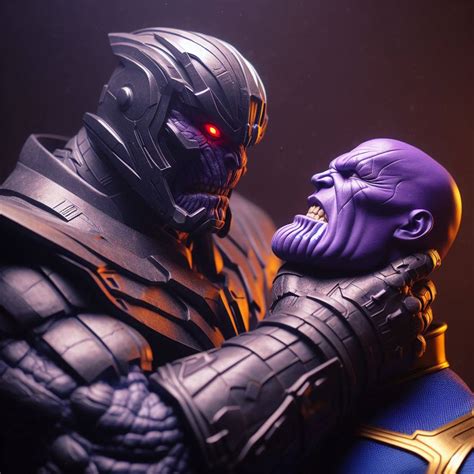 Crossover Marveldc Darkseid Vs Thanos By Theraziel27 On Deviantart
