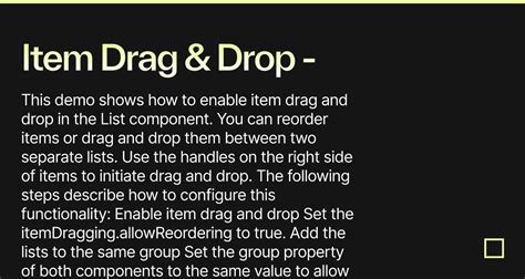 Item Drag And Drop Devextreme List Codesandbox
