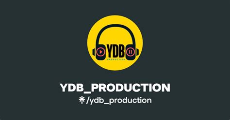 YDB PRODUCTION Instagram Facebook Linktree