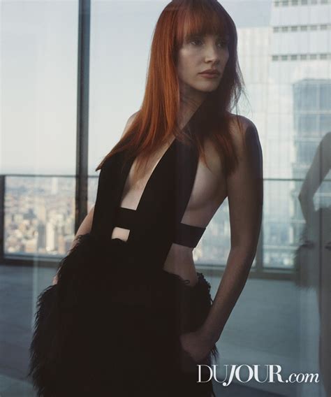 Jessica Chastain Photoshoot For With Image Descriptions