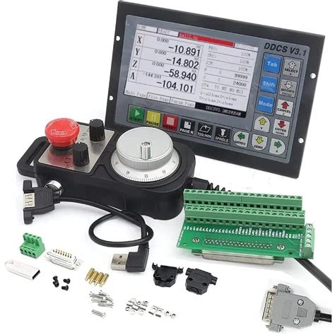 4 Axis Cnc Motion Controller System Robotech Stop
