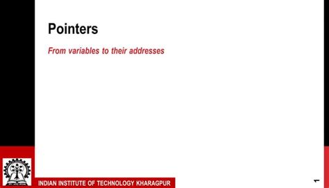 08 Pointersdocx An Array Is A Linear Data Structure Ppt