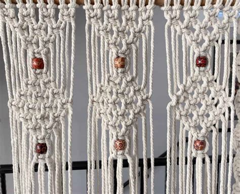 macramé hanging shelf My French Twist