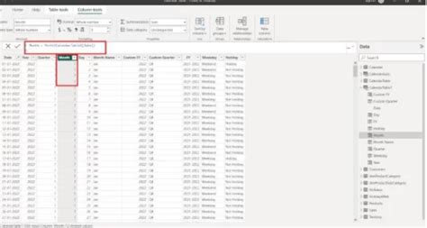 Power Query Calendar Vidicorp