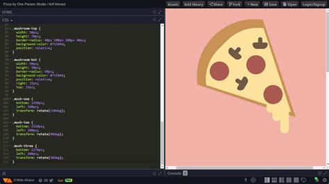 Asmr Programming Pizza In Html And Css No Talking Youtube