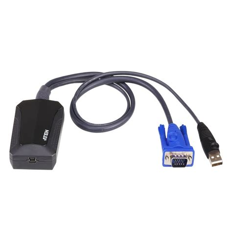 Laptop USB KVM Console Crash Cart Adapter