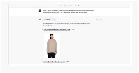 Ssense Launches An Ai Based Personal Styling Chatbot Bof
