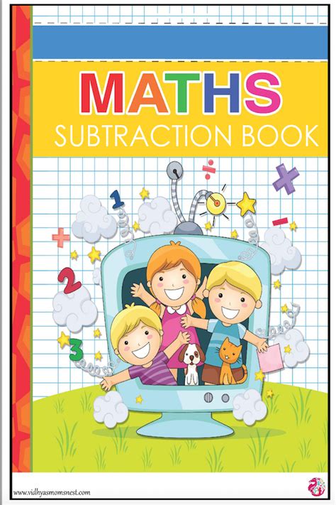 Subtraction Workbook Vidhyas Momsnest