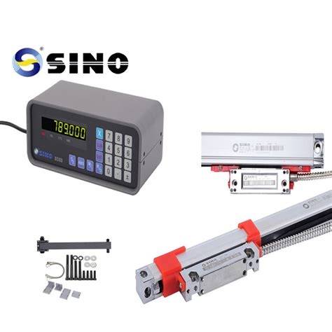 Sino Single Axis Sds3 1 Digital Readout Meter And Linear Scale Grating Ruler For Milling Lathe
