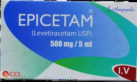 Epicetam 500mg 5ml 1 Ampoule Injection Price In Pakistan Uses