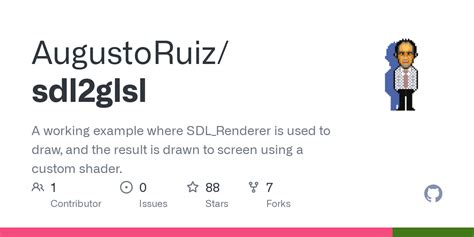 github augustoruiz sdl2glsl a working example where sdl renderer is