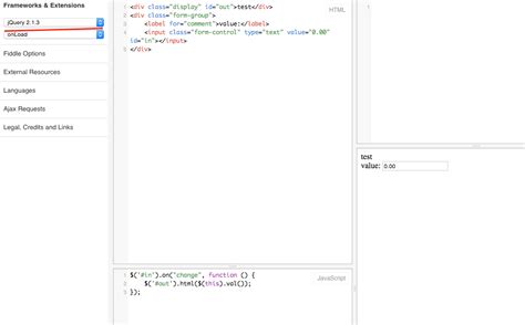 Javascript JQuery Change Doesn T Work Stack Overflow
