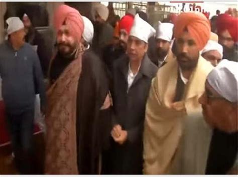 New Ppcc Affairs In Charge Yadav Accompanied By Sidhu And Warring Pay