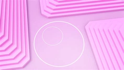 추상 기하학적 연단 동적 트리플 계단 및 구성 최소한의 스타일 현대 미술과 보라색 붙여 넣기 배경 3d 렌더링 0명에 대한 스톡 사진 및 기타 이미지 Istock