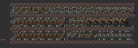 Compact Tileable Beaconed Rc Factory 30 S R Factorio