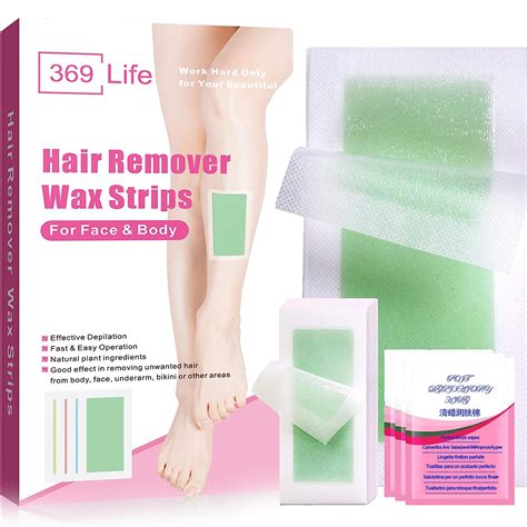 Wax Strips For Hair Removal Waxing Strips For Legs Body Upper Lip