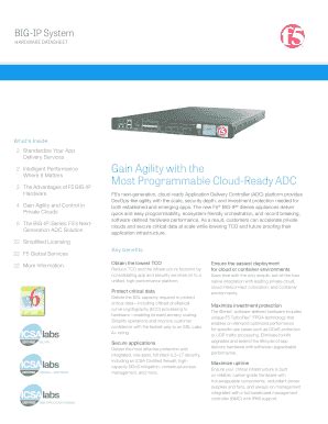 Fillable Online BIG IP System Fax Email Print PdfFiller