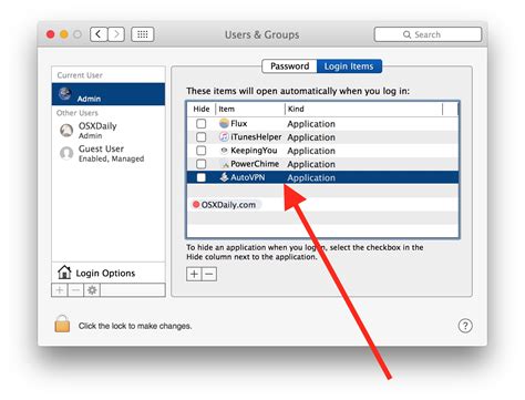 Auto Connect To VPN On Boot Login In Mac OS X