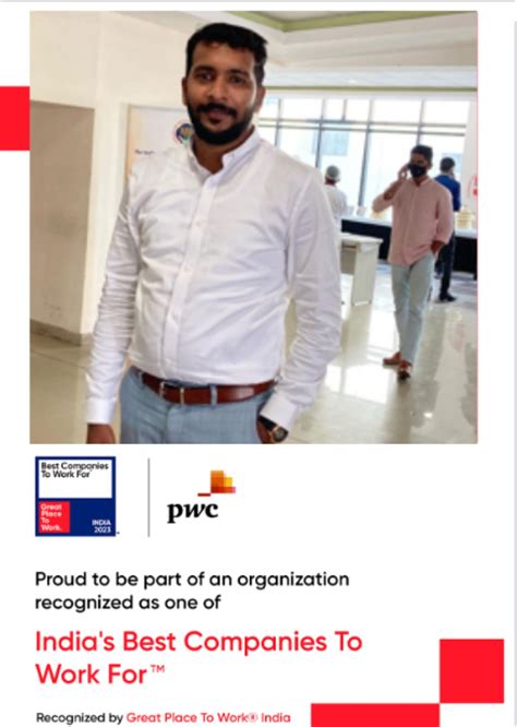 CA Amarnadh Kandula on LinkedIn: #pwcproud #bestplacestowork2023 #pwc