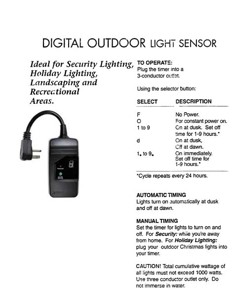 Intermatic Digital Light Timer Instructions Shelly Lighting