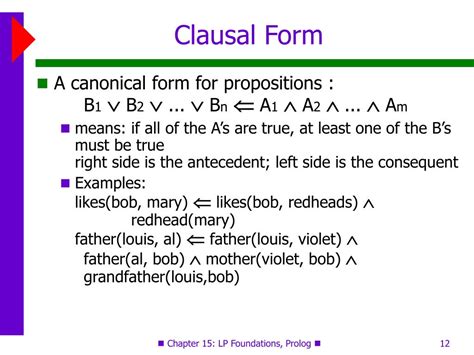 Ppt Logic Programming Foundations Prolog Powerpoint Presentation Free Download Id3819654