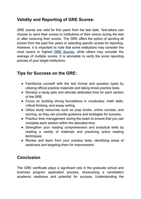 Ppt Gre Certificate A Comprehensive Guide To The Graduate Record Examination Powerpoint