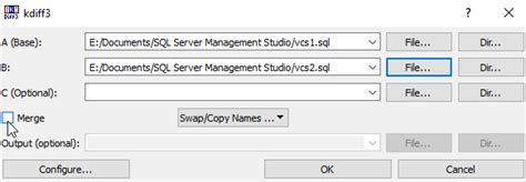 Comparing Two Scripts With Kdiff3 Voice Of The Dba Comparing Two Scripts With Kdiff3 Voice Of The Dba