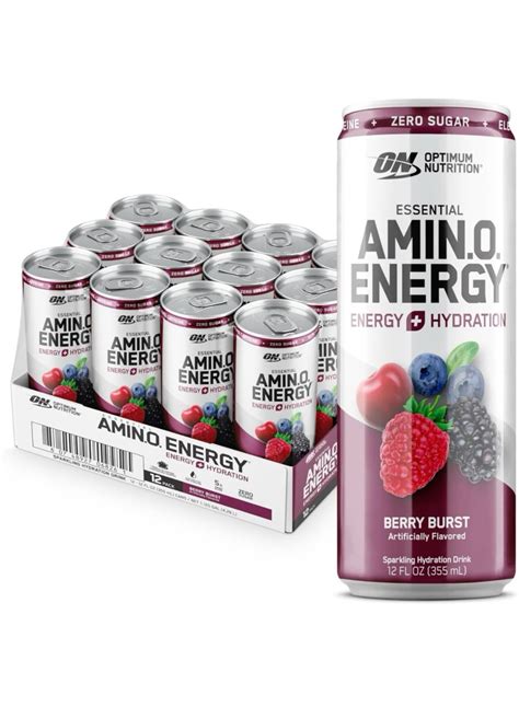 Optimum Nutrition Amino Energy Sparkling Hydration Drink Artofit