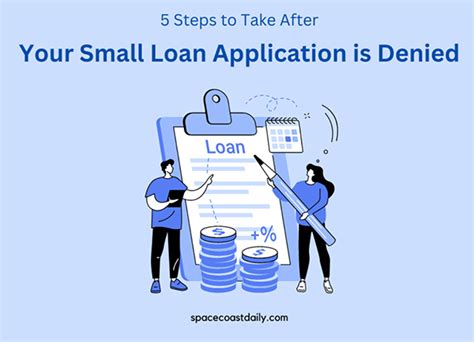 5 Steps To Take After Your Small Loan Application Is Denied Space Coast Daily