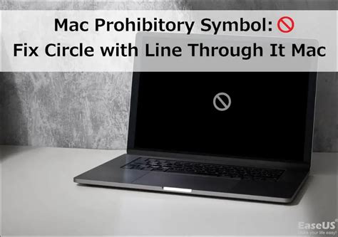 How Do I Fix The Prohibitory Symbol On My Mac Darwins Data