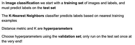 Cs231n Lecture2 Review · Data Science
