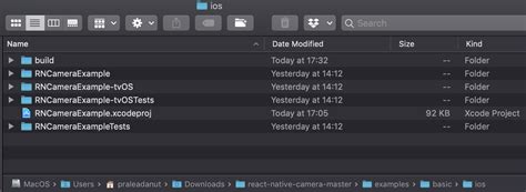Running Basic Example Fails · Issue 2547 · React Native Camerareact Native Camera · Github