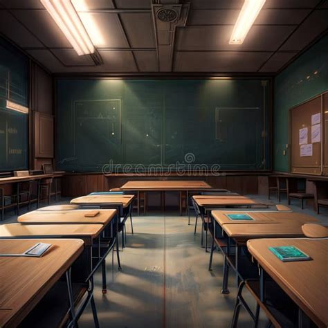 Classroom Front Stock Illustrations 6347 Classroom Front Stock