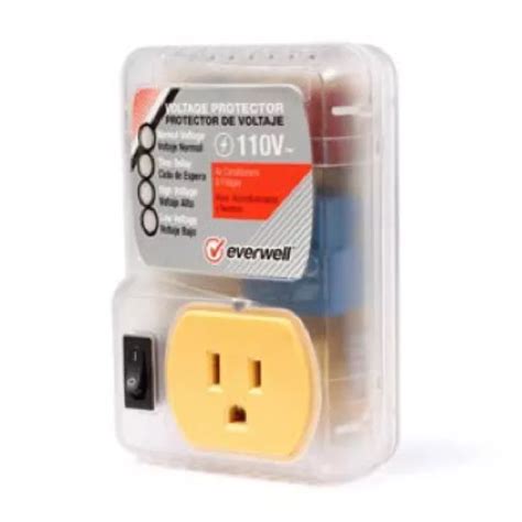 Everwell 115 V Single Phase Voltage Protector Pluggable 5060 Hz Deluxe